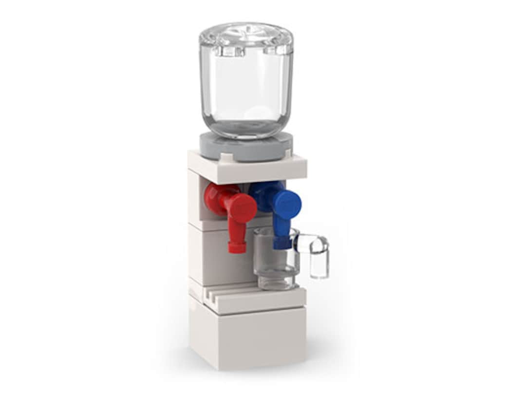 Minifigure Kitchen / Office Accessories: Water Dispenser / Cooler With ...