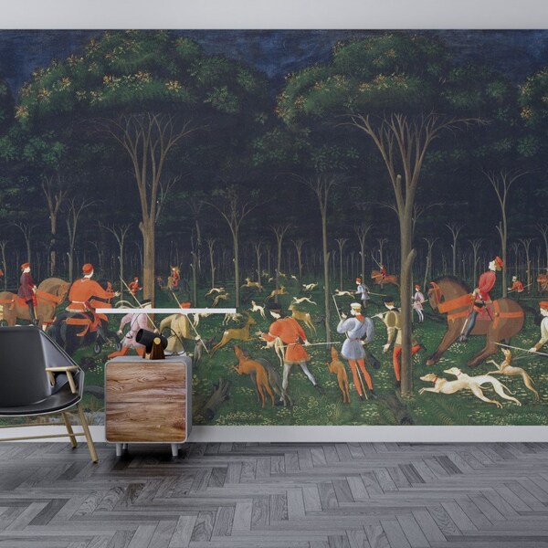 English Hunt Scene - Etsy