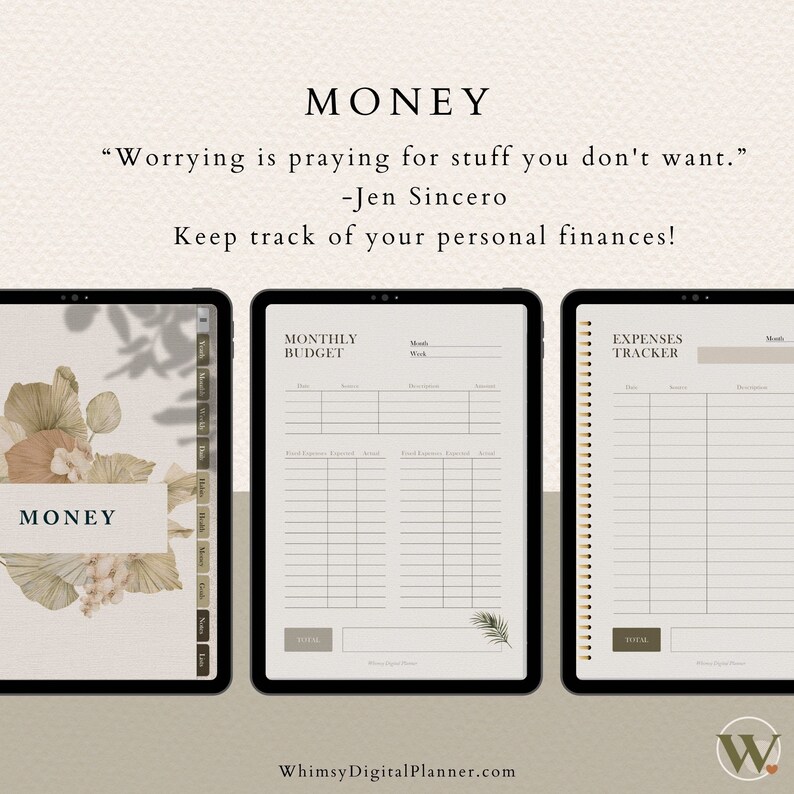 Coastal Boho Digital Planner | Mid Year 2021 Planner | Goodnotes ...