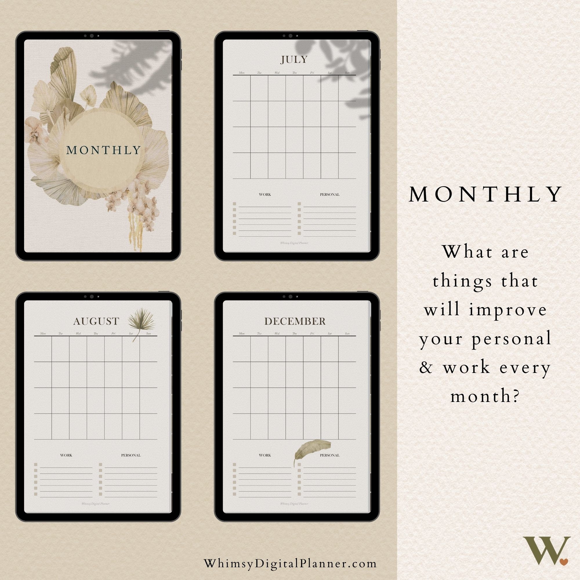 Coastal Boho Digital Planner | Mid Year 2021 Planner | Goodnotes ...