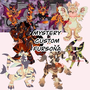 High Quality Mystery Custom Fursona Furry Adopt Digital Furry Adopts ...