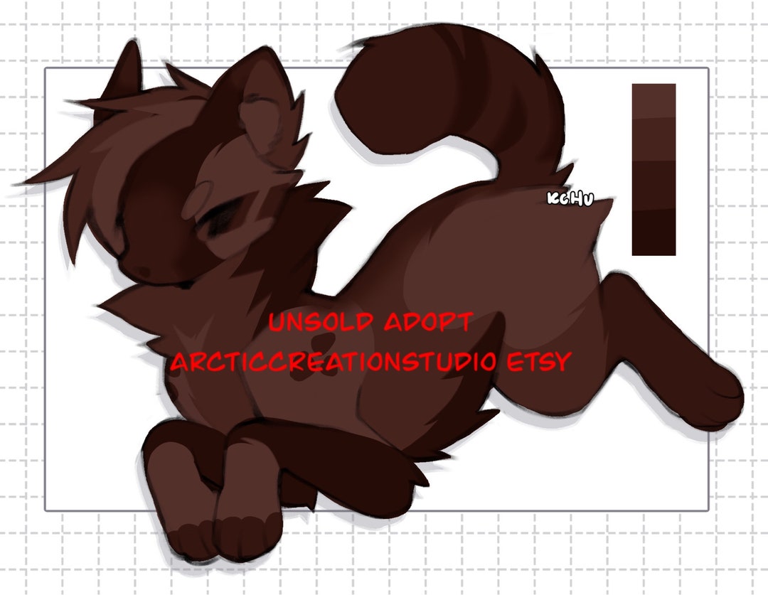 Furry Digital Download Canine Dog Feral Reference Furry Adopts Fursona ...
