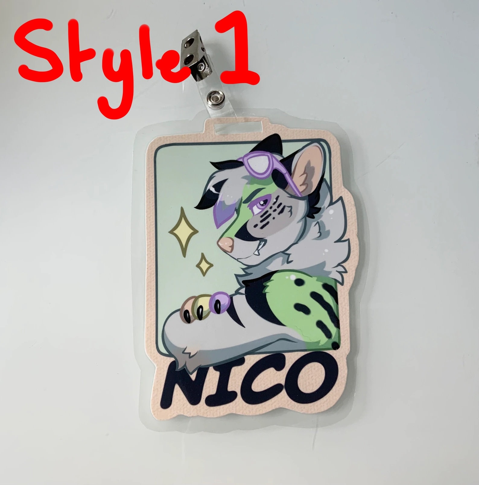 Furry Fursona Custom YCH Badge Fursona Fursuiting Badge Cute - Etsy