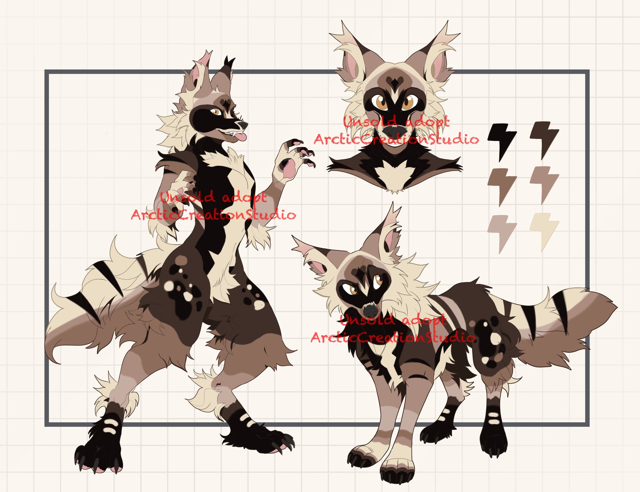 Art & Collectibles Drawing & Illustration Furry Adopt Digital Download ...