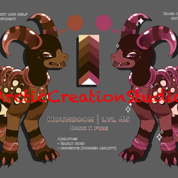 Houndoom - Etsy