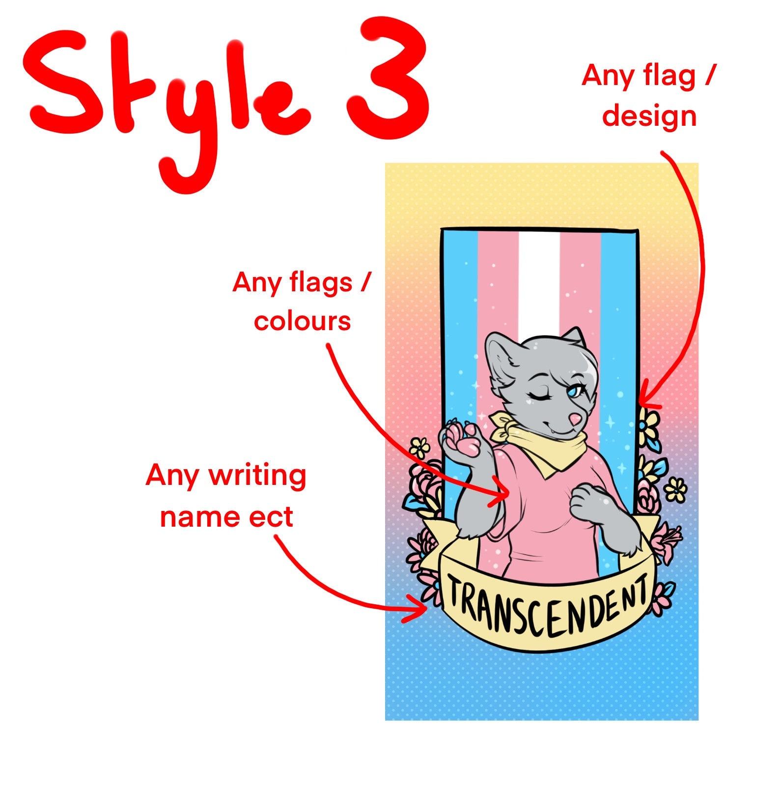 Furry Fursona Custom YCH Badge Fursona Fursuiting Badge Cute - Etsy