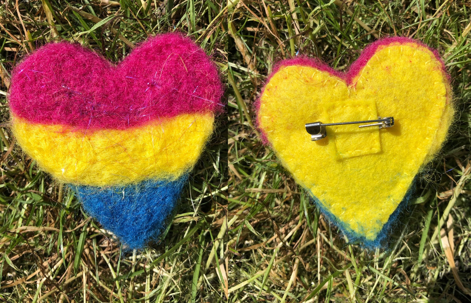 LGBTQ+ Pride Broach Pin Badge Pride Month Hand Made Gift Valentine’s ...