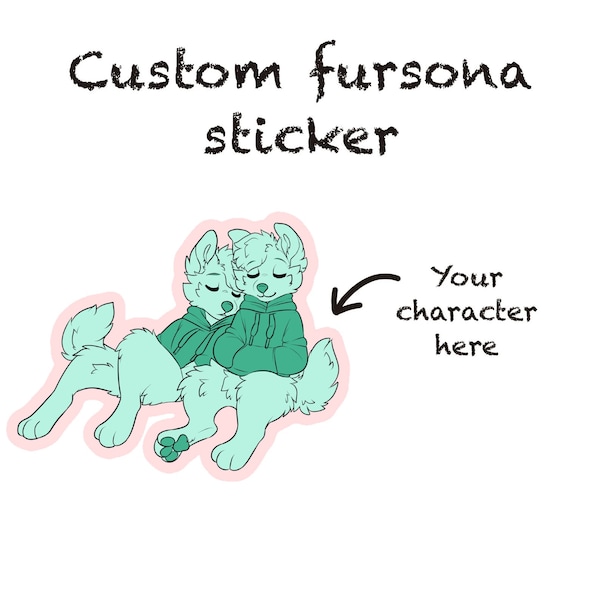 Furry Couples Hug - Etsy