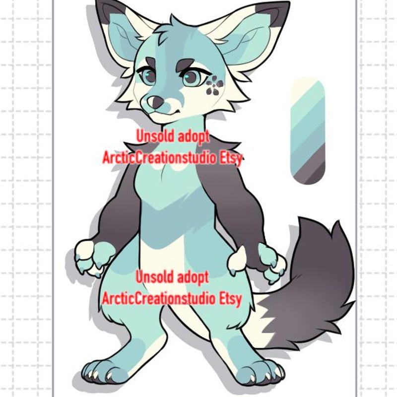 Anthro Female Fox - Etsy
