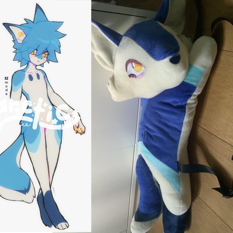 Custom Stuffed Fursona - Etsy UK