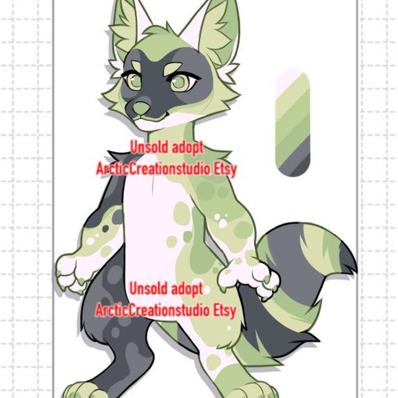 Anthro Female Fox - Etsy