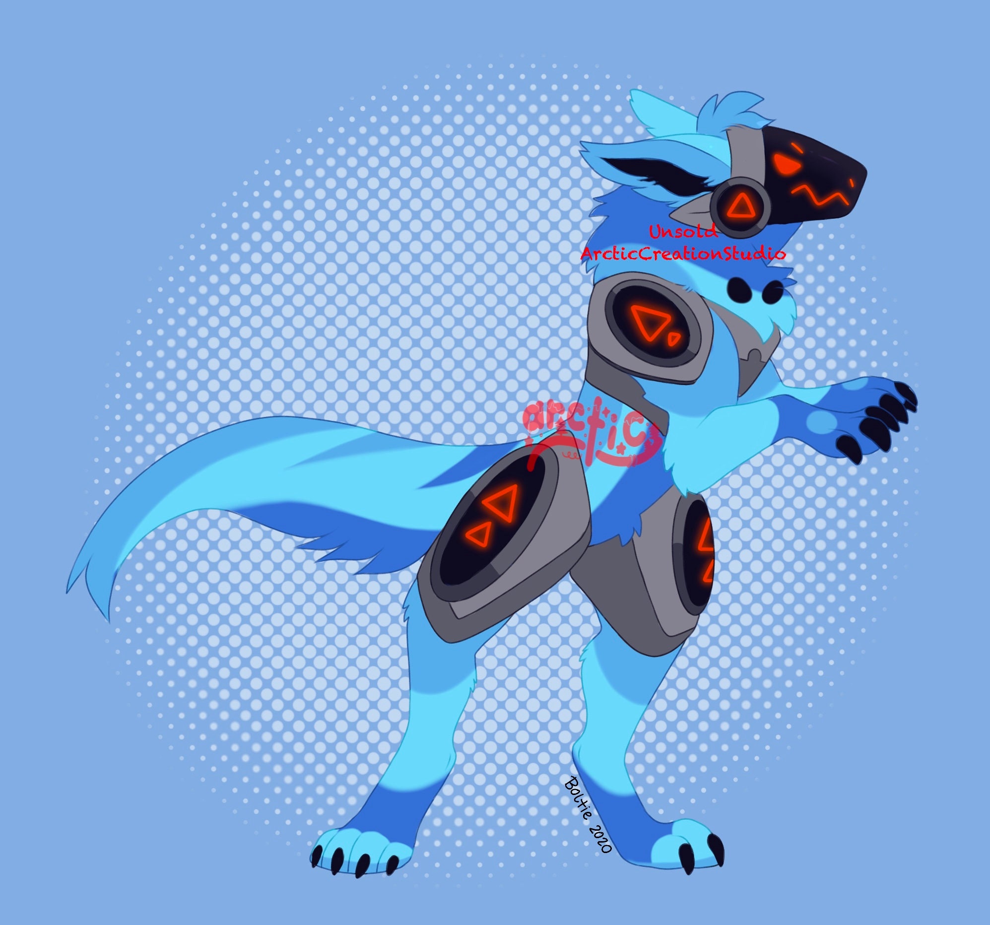 Reference Sheet Furry Protogen - Etsy