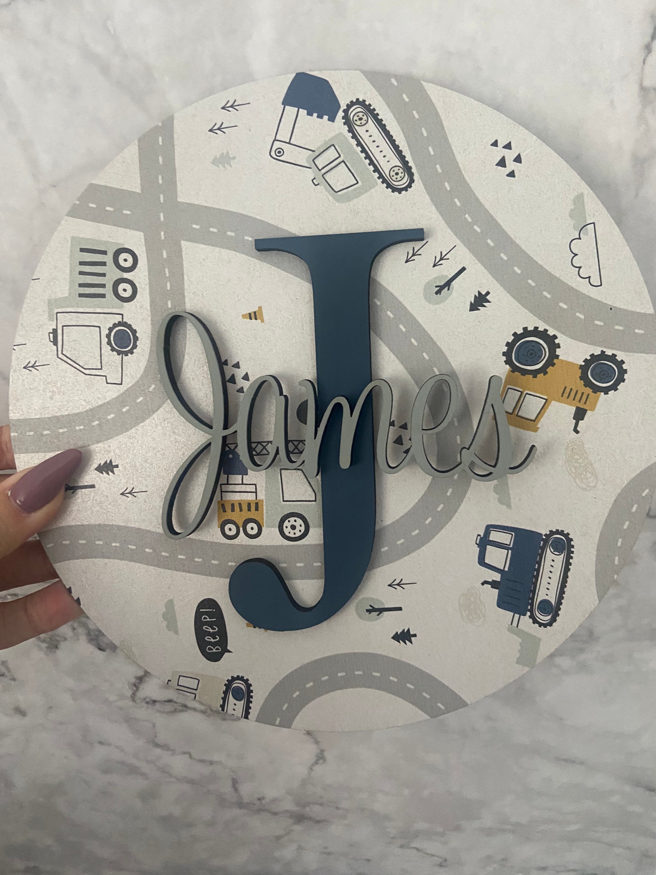 Vehicle/ Car Name Plaque/ Vehicle Themed Decor/ Bedroom Sign/ - Etsy UK