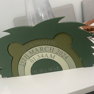 Freestanding Lion Stacking Rainbow/ Stacking Rainbow / Nursery Decor ...