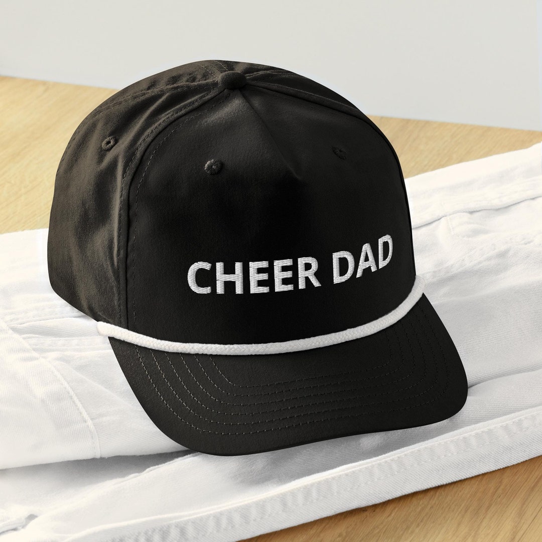 Cheer Dad Rope Hat Personalized Cheerleading Dad Gift Custom Hat Cheer ...