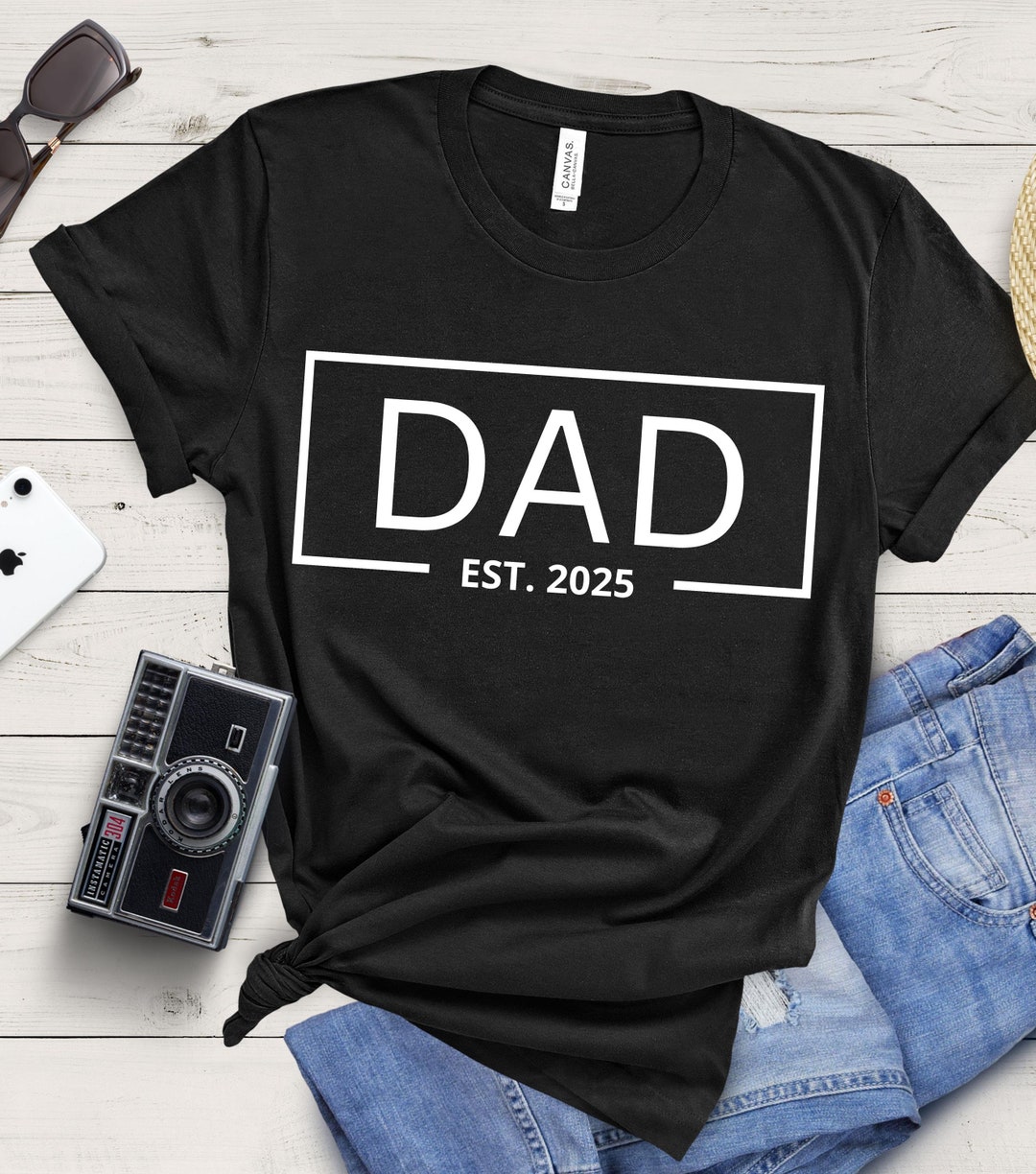 Dad Est Svg Dad Est Jpg Dad Est Png, Dad Gift, Father's Day Gift, New ...