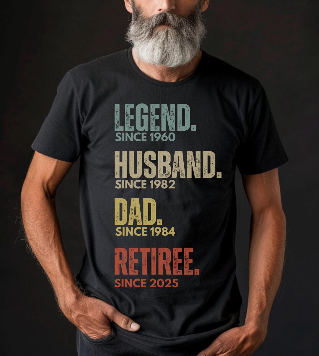 Legend Retired Shirt, Funny Retirement Gifts, Cool Retirement T-shirts ...