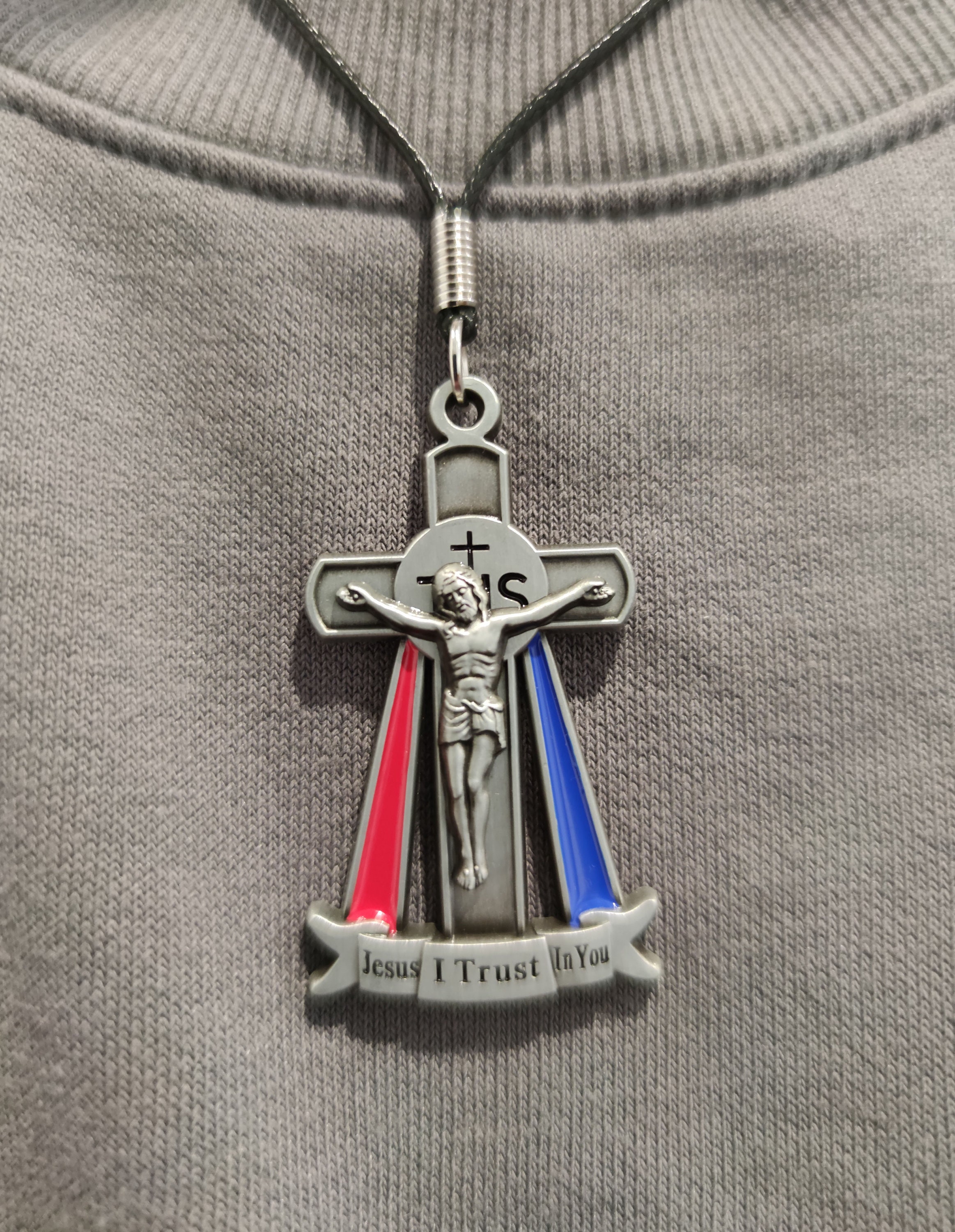 Divine Mercy Crucifix, Jesus Christ on the Cross, Catholic Religious ...