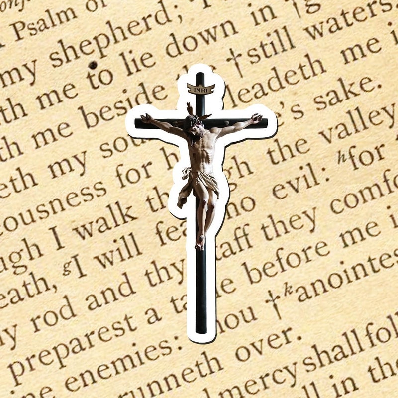 Jesus Christus Kreuz Aufkleber - Etsy New Zealand