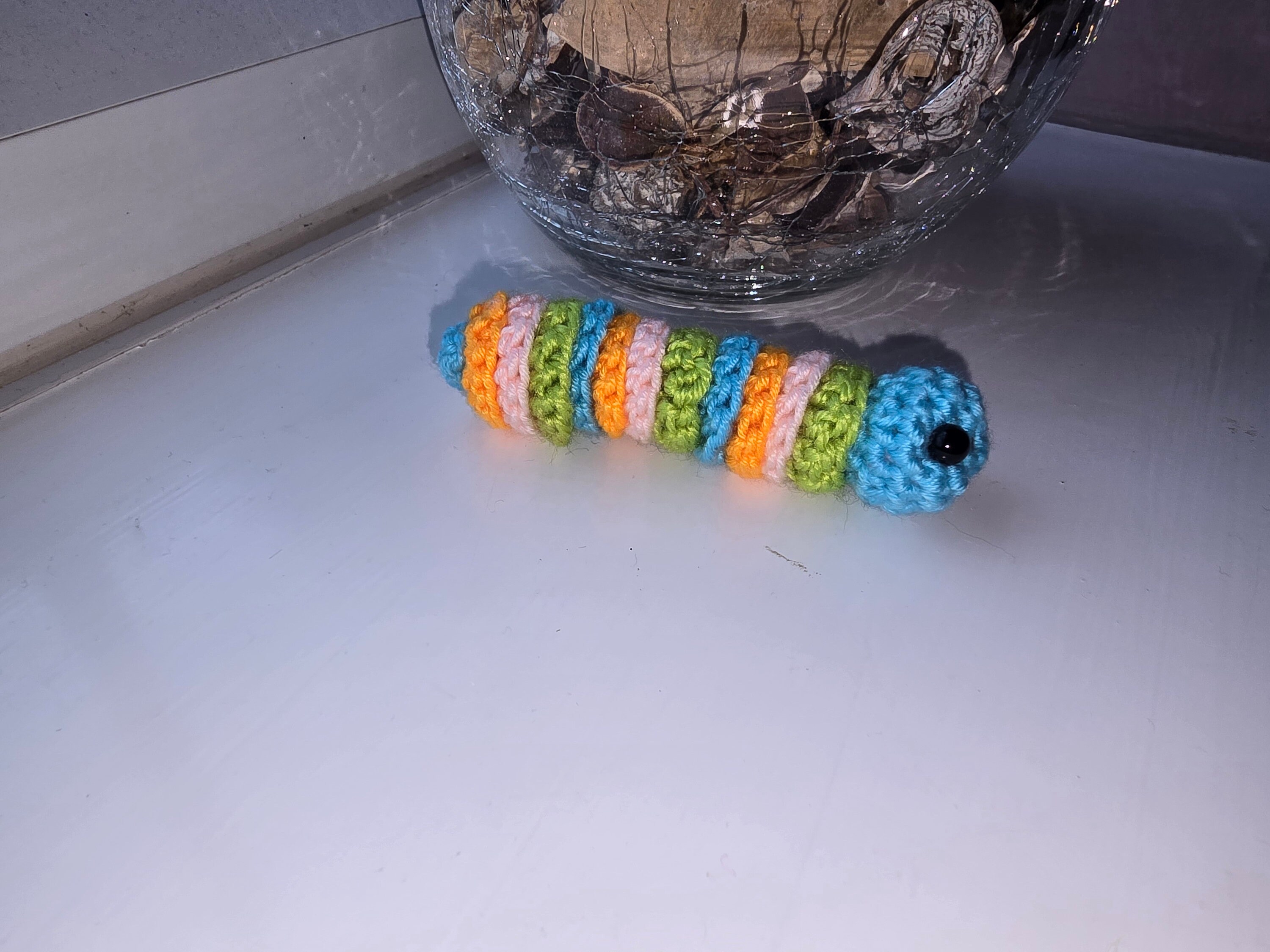 Crochet Caterpillar Fidget Toy - Etsy