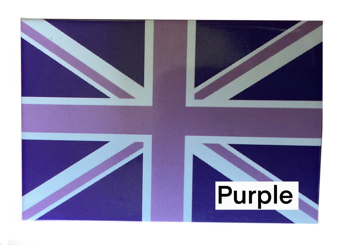 Union Jack Fridge Magnet Set - Etsy