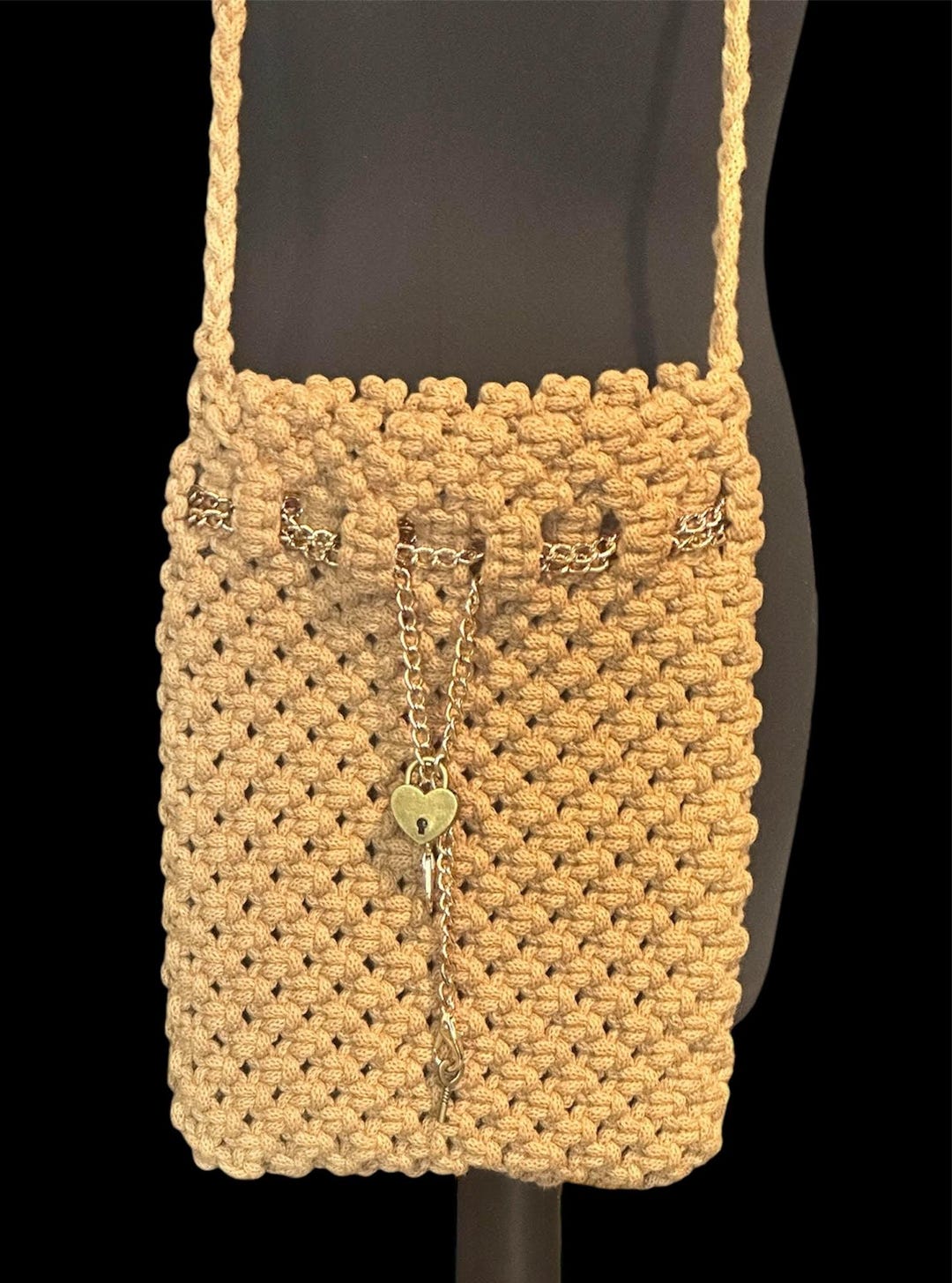 Handmade Macrame Purse - Etsy