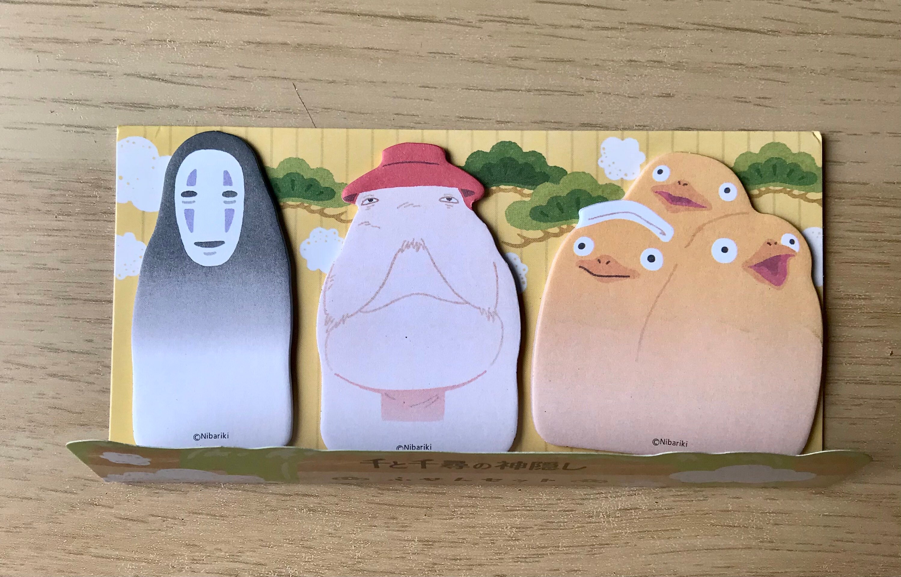 Studio Ghibli Sticky Notes Memo Pad - Etsy UK