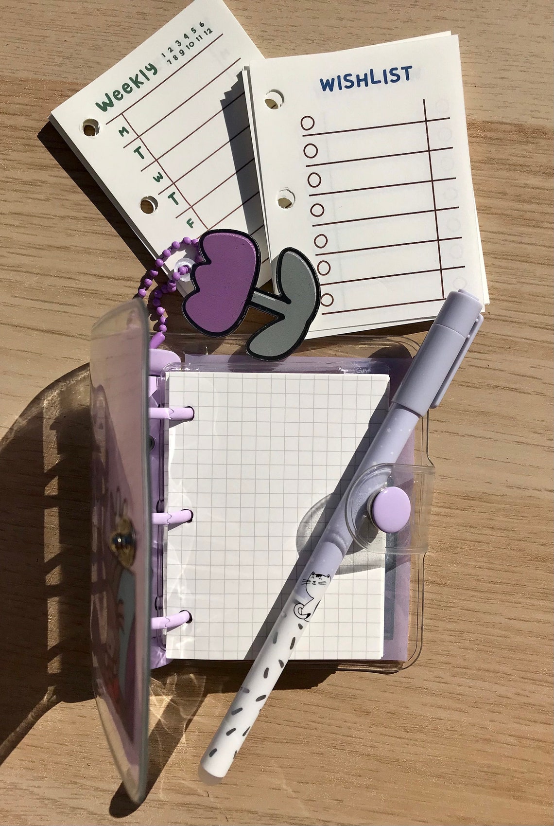 Mini Ring Binder Diary Etsy UK mini-ring-binder-diary-etsy-uk