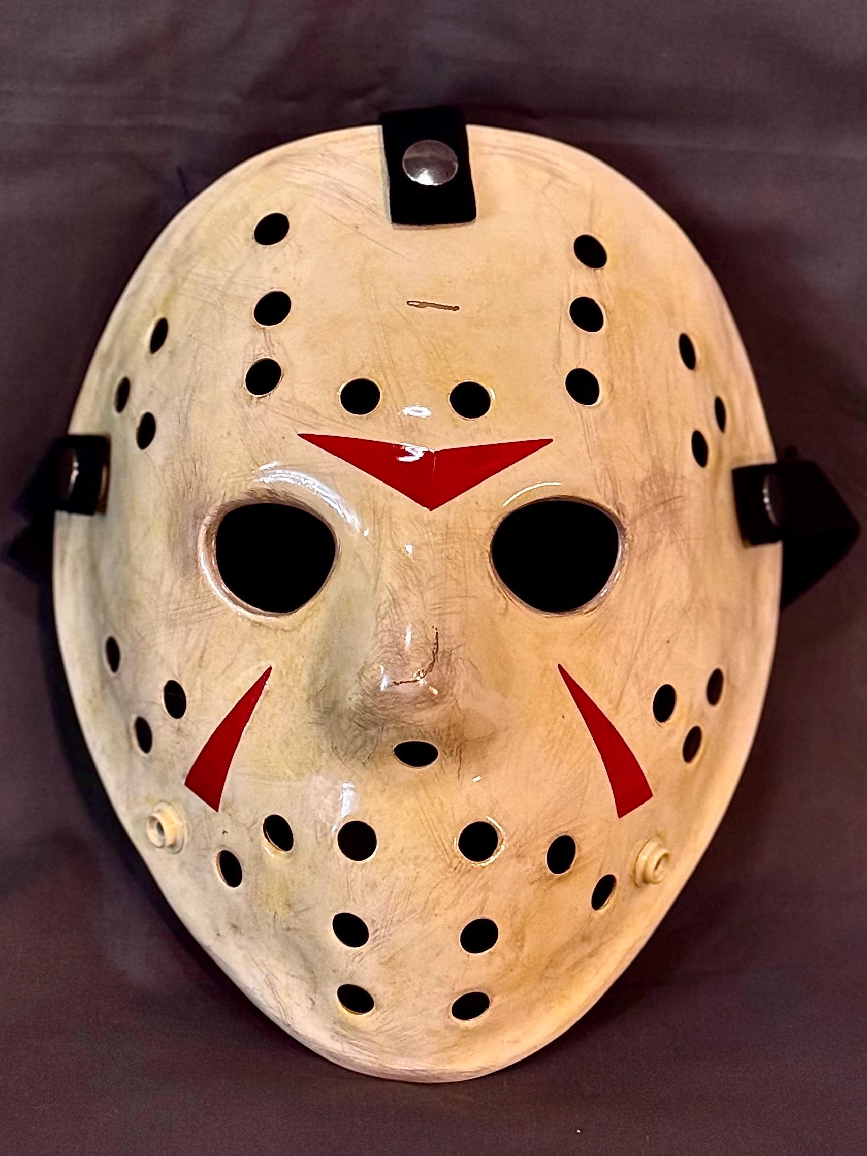 Friday the 13th Part 3 Replica Mask Jason Voorhees Light Weathering - Etsy