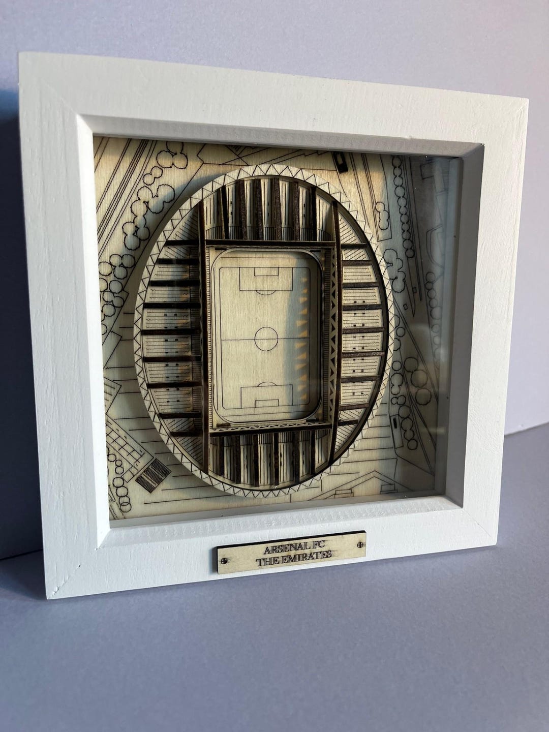 Twickenham, Wooden Laser Cut Stadium - Etsy