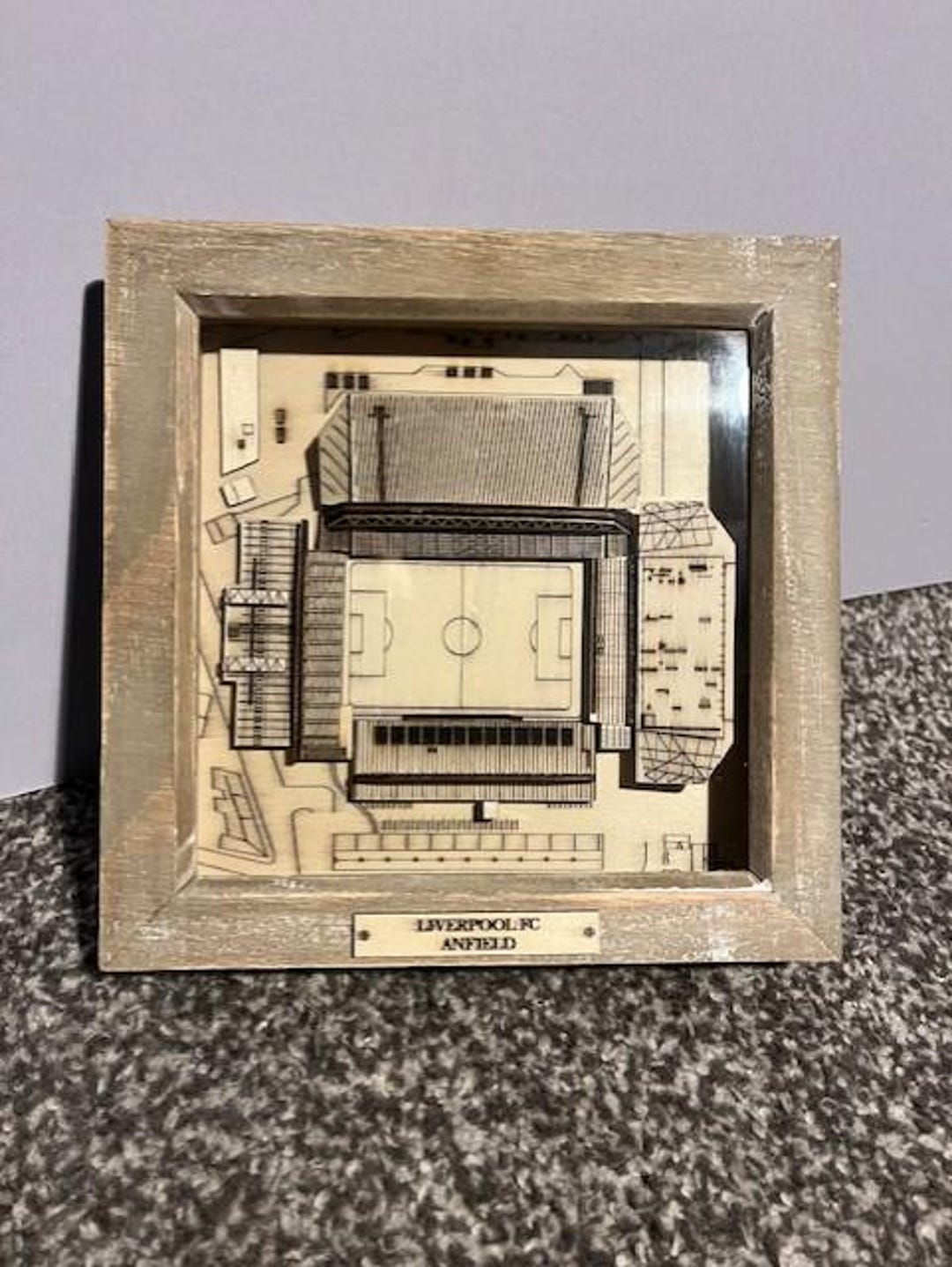 Liverpool FC, Anfield, Wooden Laser Cut Stadium - Etsy UK