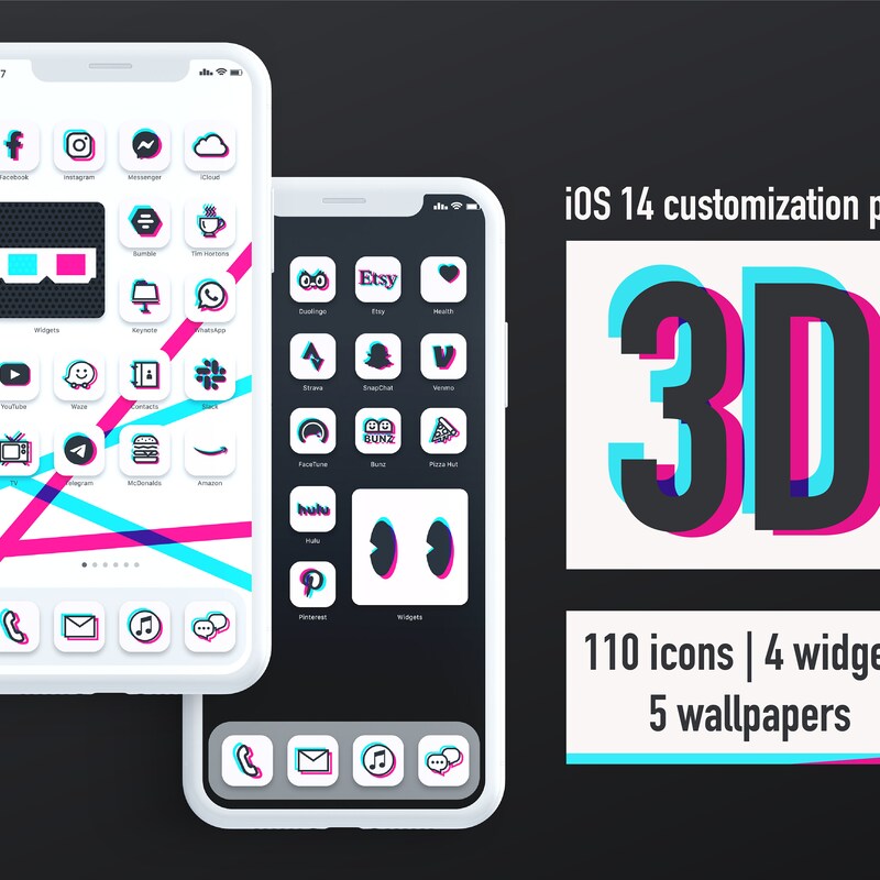 Ios 3d Icons - Etsy