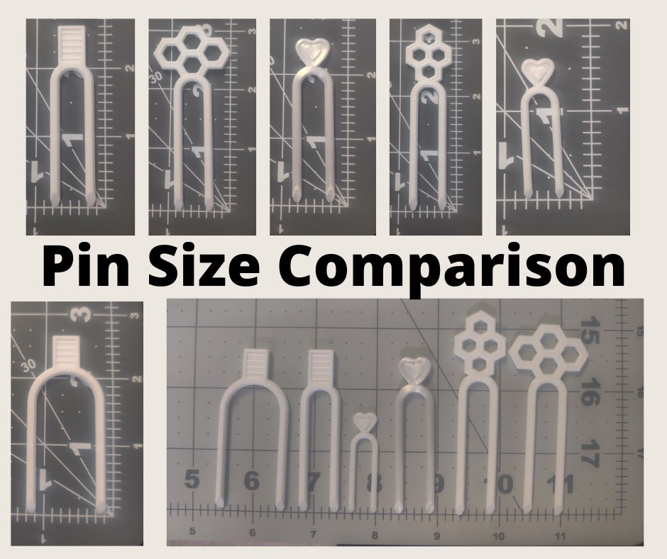 Narrow Honeycomb long Propagation Pins / Greening Pins / - Etsy