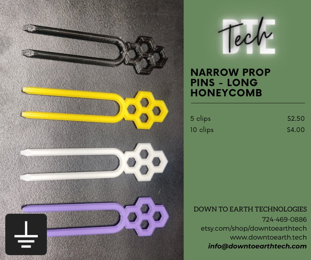 Narrow Honeycomb (long) Propagation Pins / Greening Pins / Node Pins ...