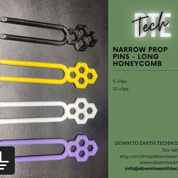 Honeycomb Pins 3d Print - Etsy
