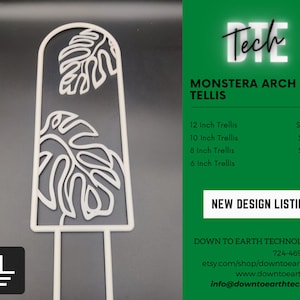 Monstera Arch Plant Trellis "narrow Stakes" (for Hoya / Pothos / Rare ...