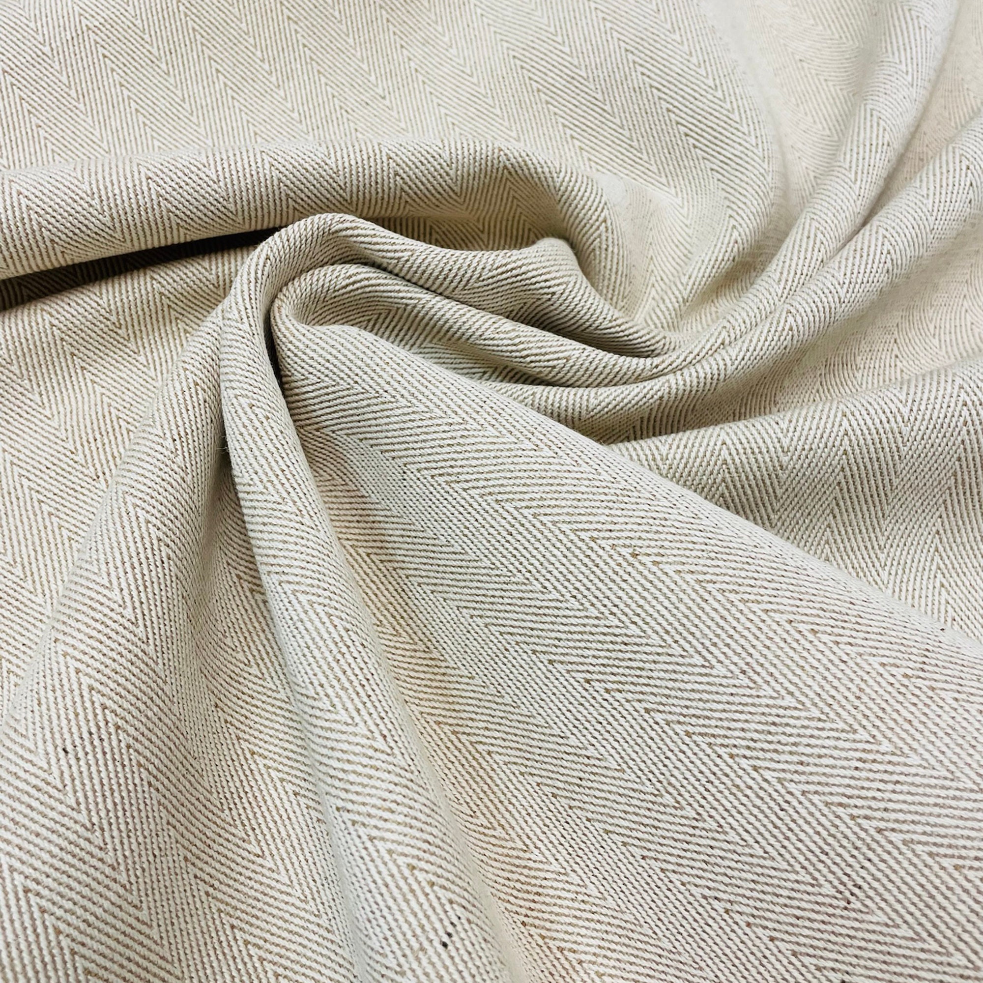 White Jute Fabric