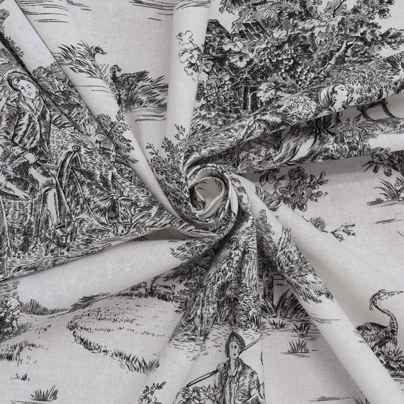 African American Toile De Jouy