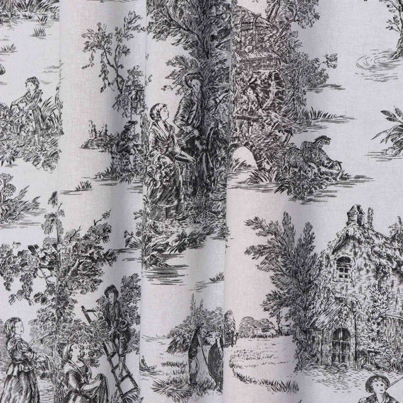 African American Toile De Jouy