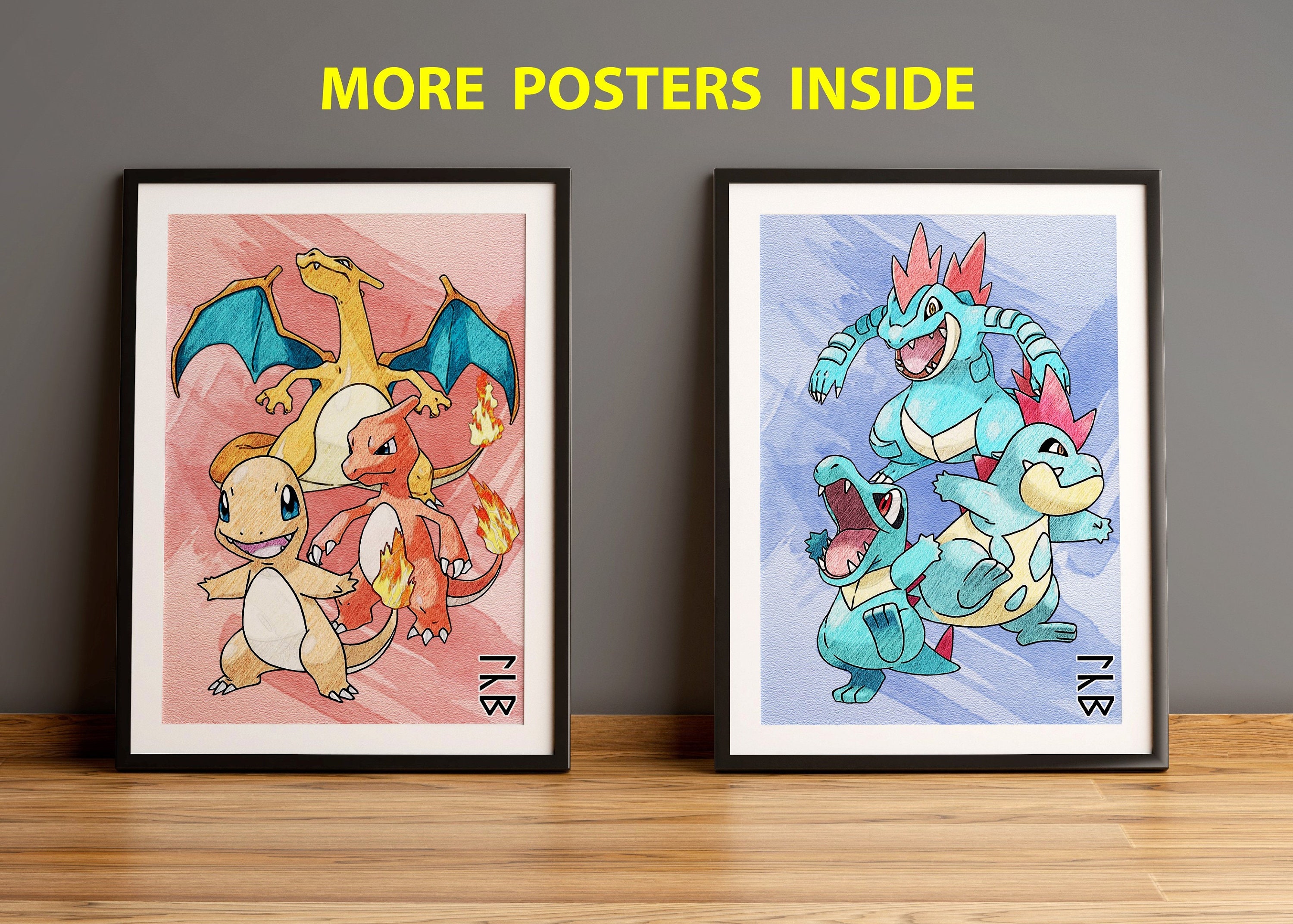 Pokemon Posters, Pokemon Red, Pokemon Blue, Pokemon Gold, Pokemon ...