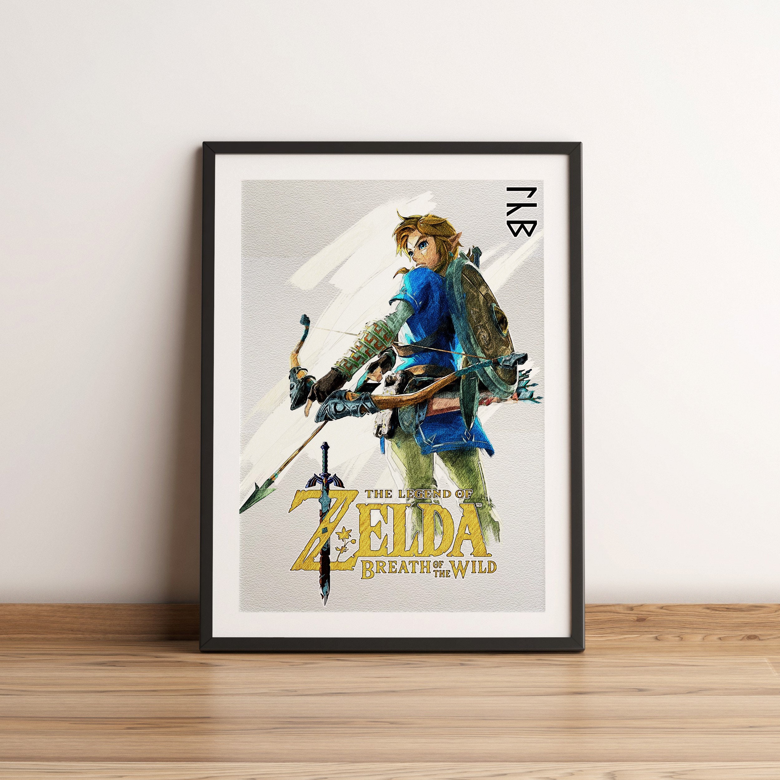 The Legend of Zelda the Breath of the Wild Posters, Zelda Posters, BOTW ...