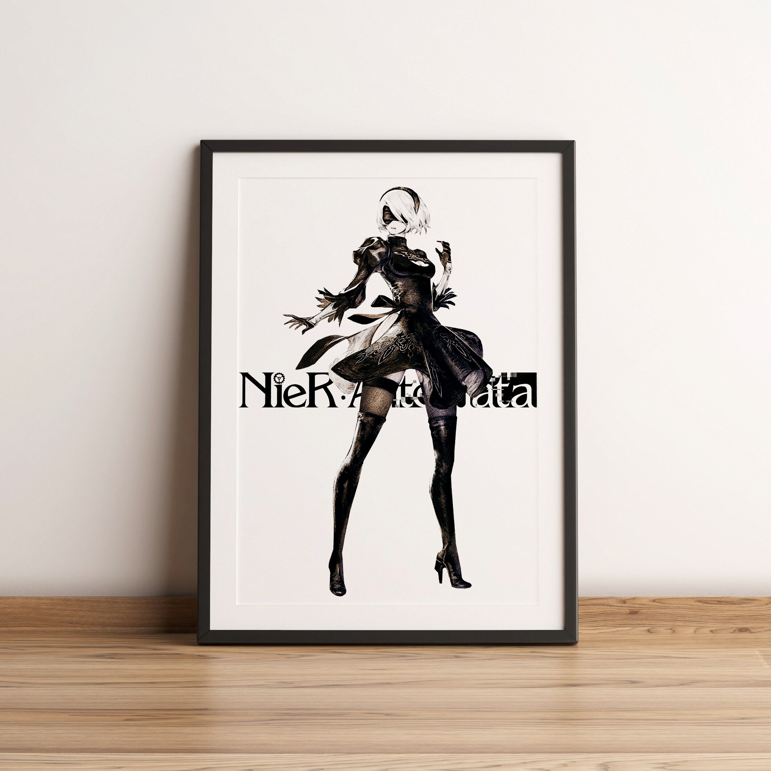 Nier Automata Posters Vol1 2b Posters Nier Posters Etsy Canada