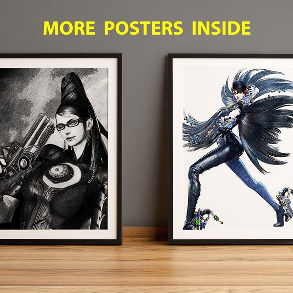 Bayonetta Poster - Etsy
