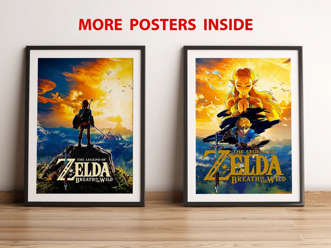 The Legend of Zelda: Breath of the Wild Posters, Zelda BOTW Posters ...