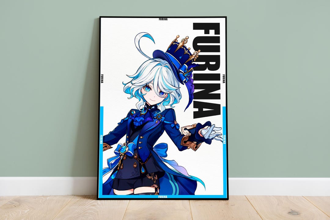 Furina Posters , Genshin Impact Posters , Digital Download , A ...