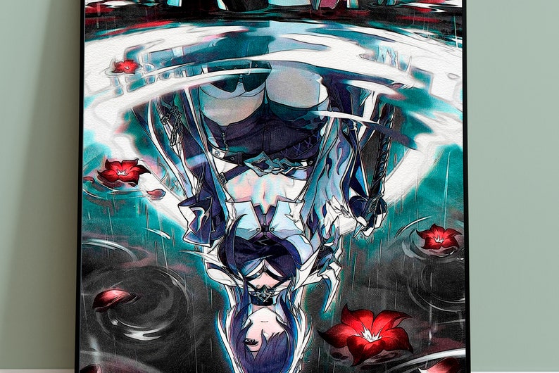Acheron Posters , Honkai: Star Rail Posters , Digital Download , 2 ...
