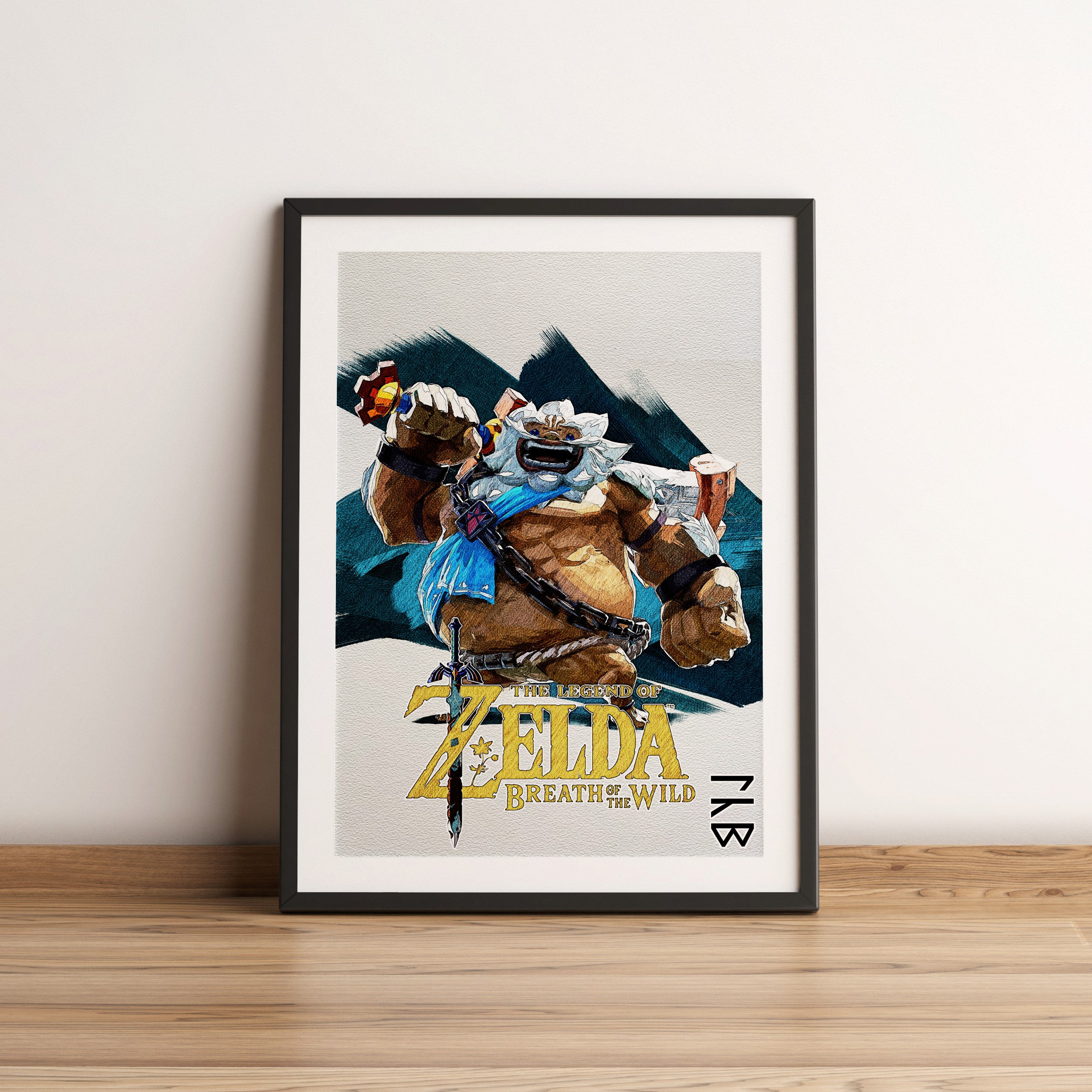The Legend of Zelda the Breath of the Wild Posters Zelda - Etsy