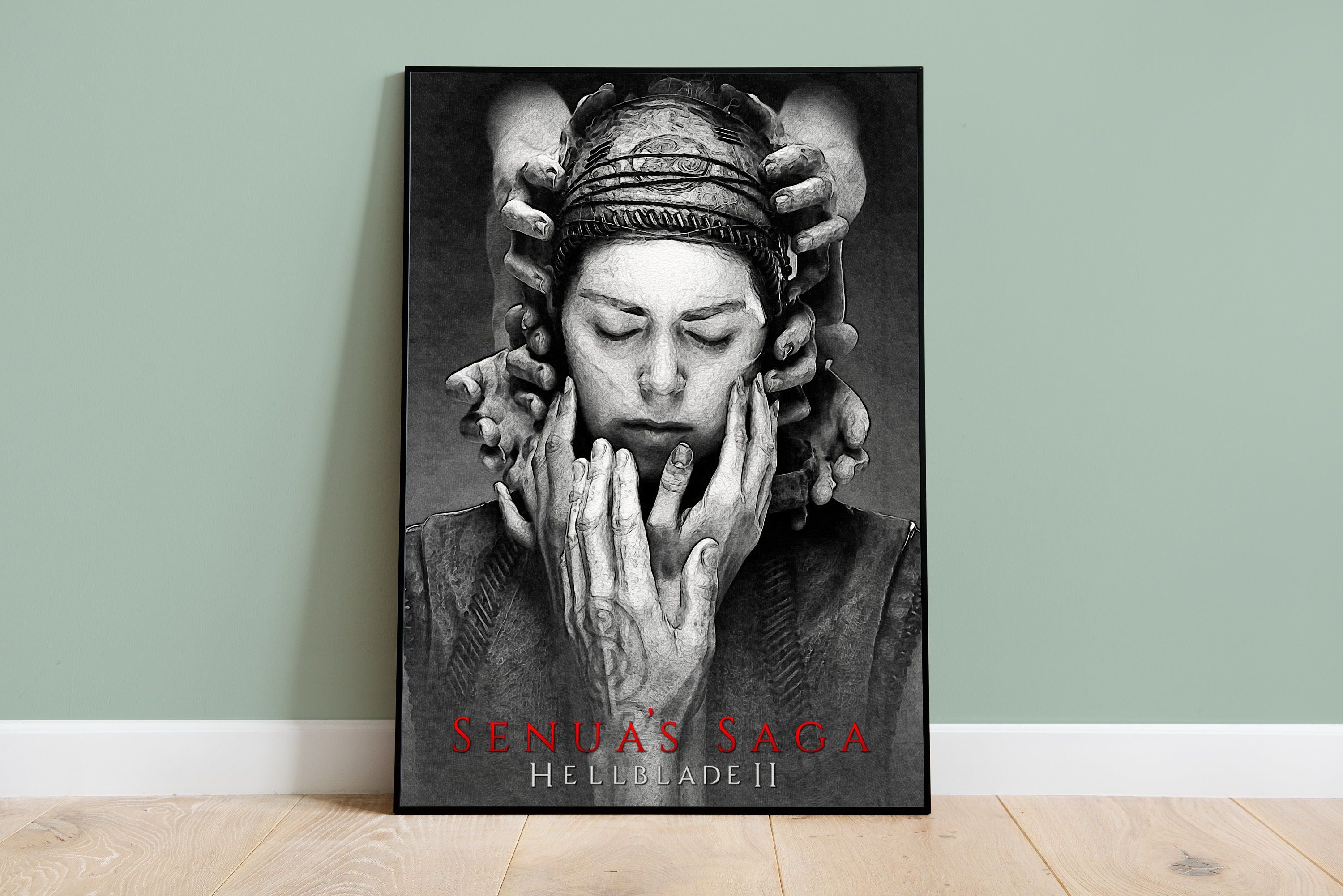 Hellblade Posters, Senua Posters, Digital Downloads, 2 Printable Files ...