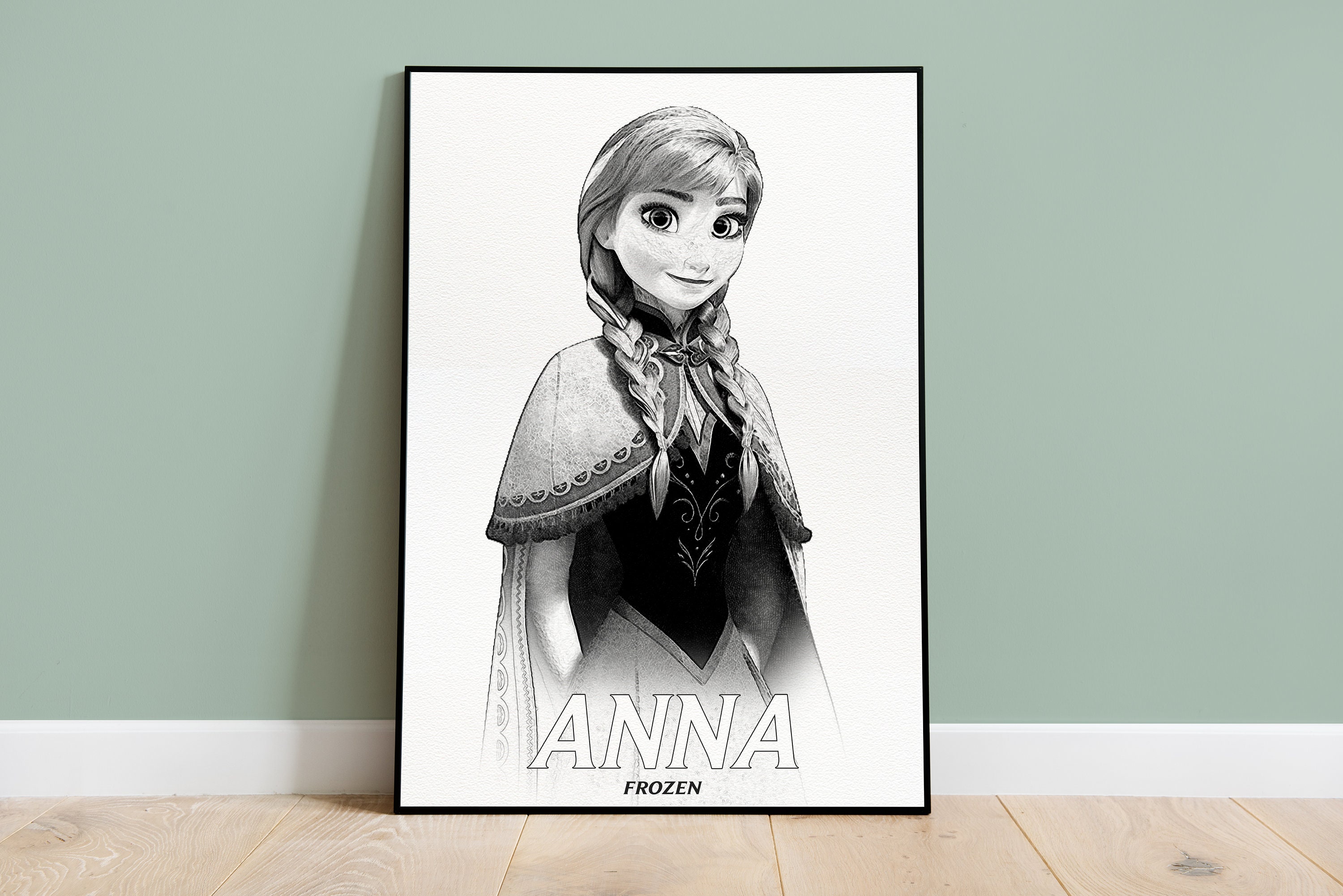 Frozen Posters Elsa Posters Anna Posters Olaf Posters - Etsy