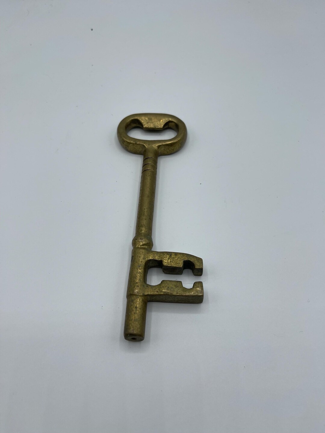 Antique Vintage 6-1/2" Long Solid Brass Skeleton Safe/door Lock Key - Etsy